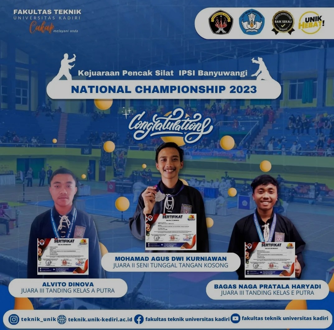 Kejuaraan Pencak Silat IPSI Banyuwangi National Championship 2023 – Fakultas Teknik